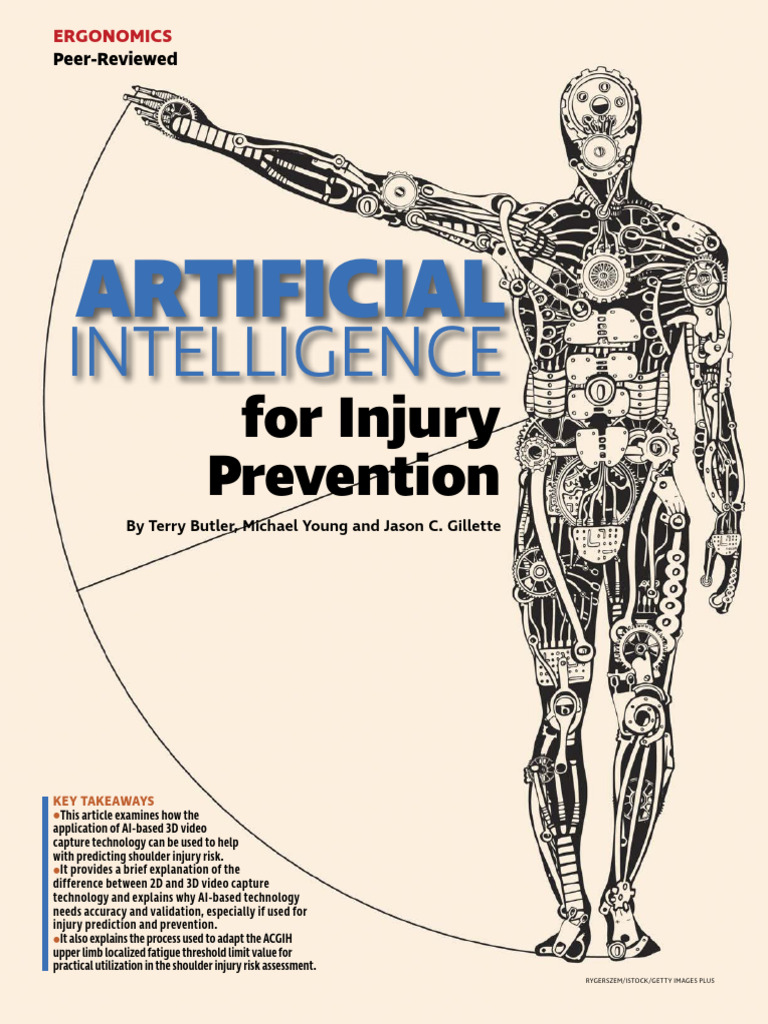 Artificial Intelligence for Injury Prevention 1734492943 | PDF ...