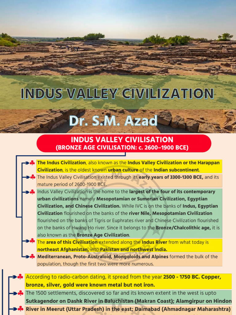 Indus Valley Civilization | PDF