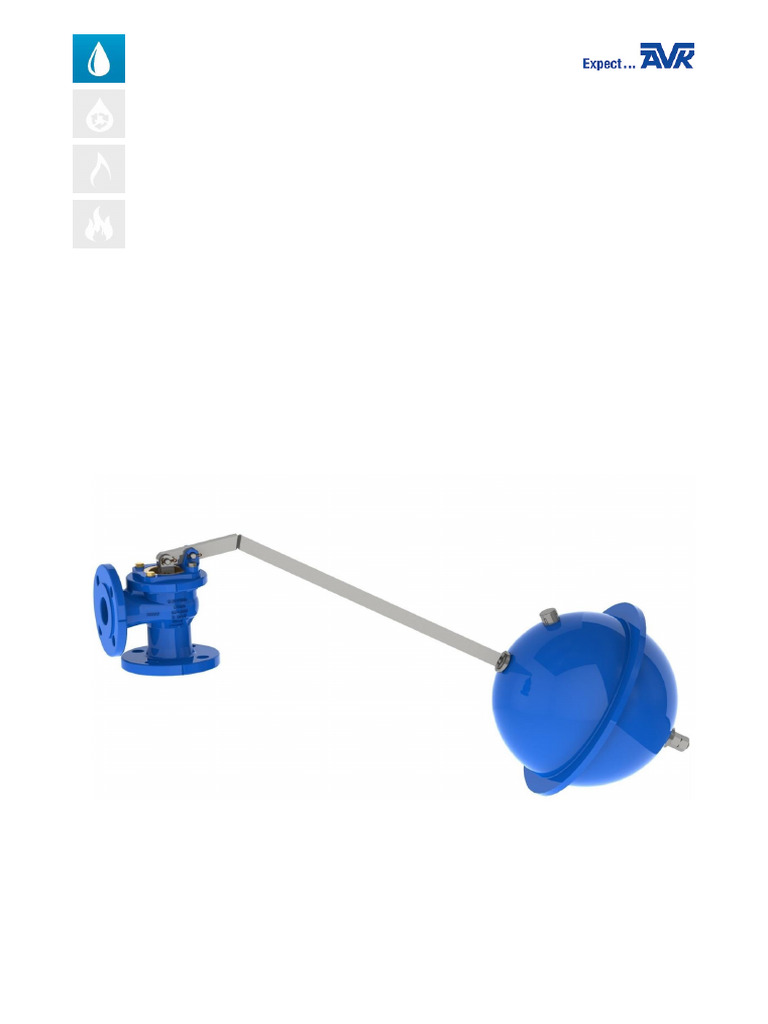HV4205 SLUDGE RETURN FLOAT CONTROL VALVE | PDF | Valve | Piston