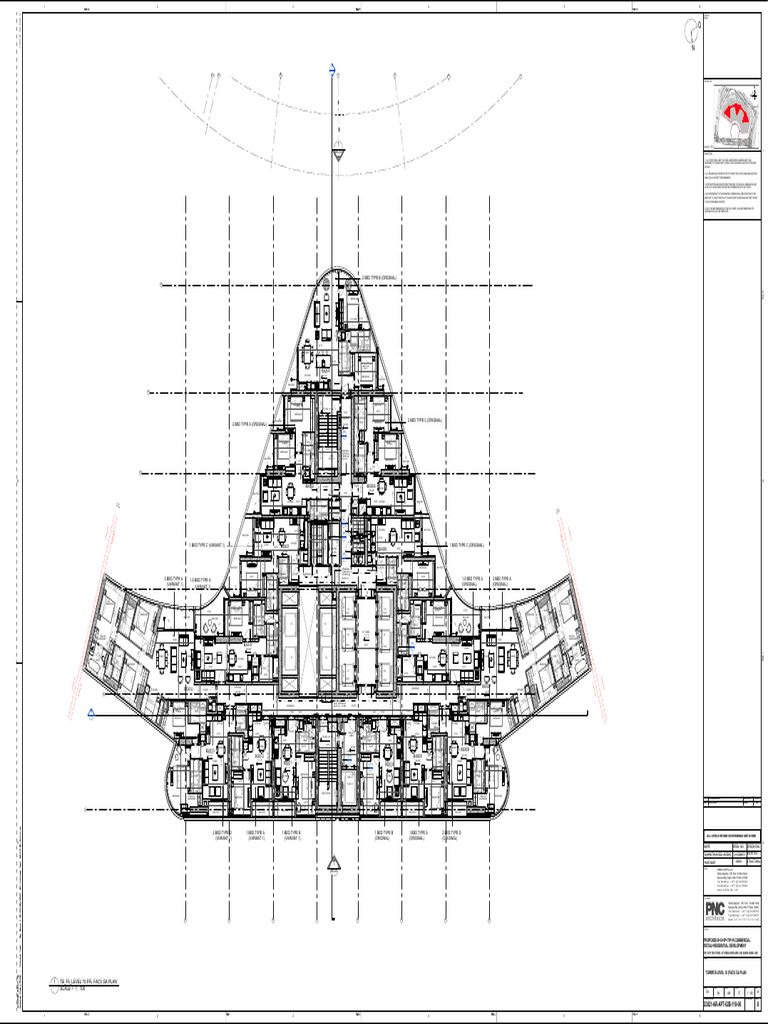 02b-110-00-Tower B Level 10 (Facv) Ga Plan | PDF