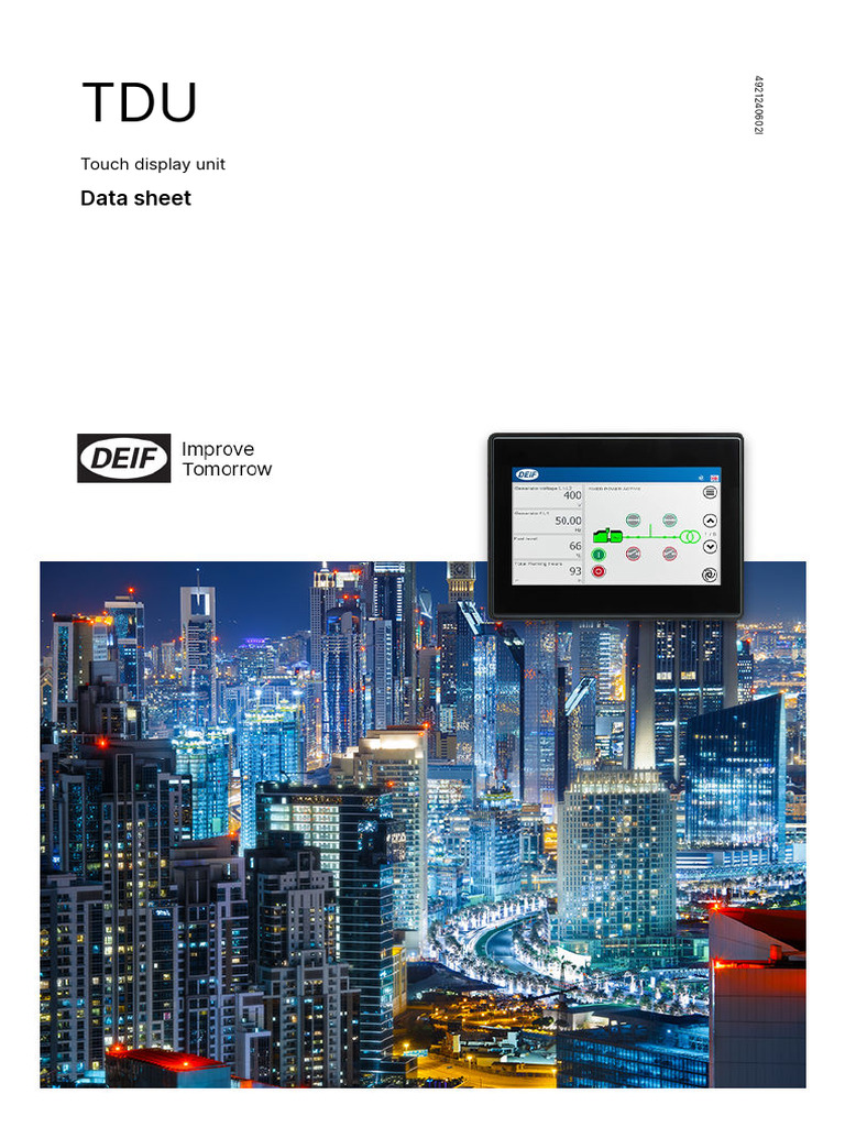 Tdu Data Sheet 4921240602 Uk | PDF | Usb | Power Supply