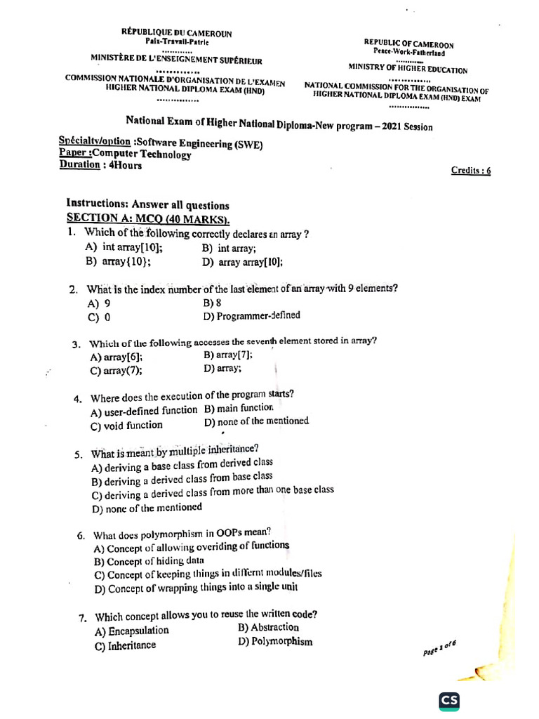 Pass Questions | PDF