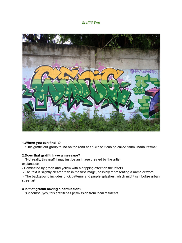 Graffiti 2 | PDF