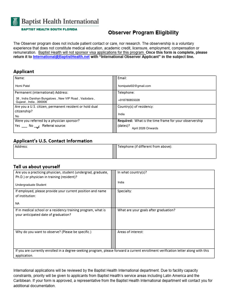 international-eligibility-form | PDF | Health Care | Government And ...