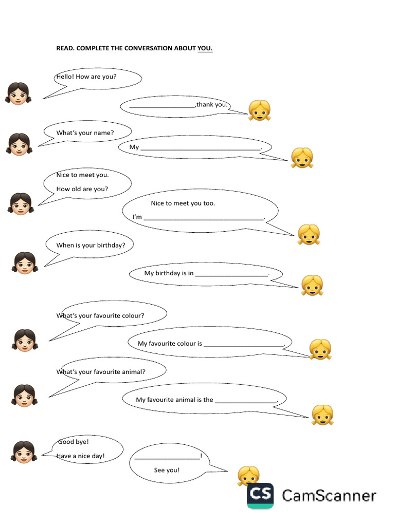 AK1 Dialogue 1 Unit 1 | PDF