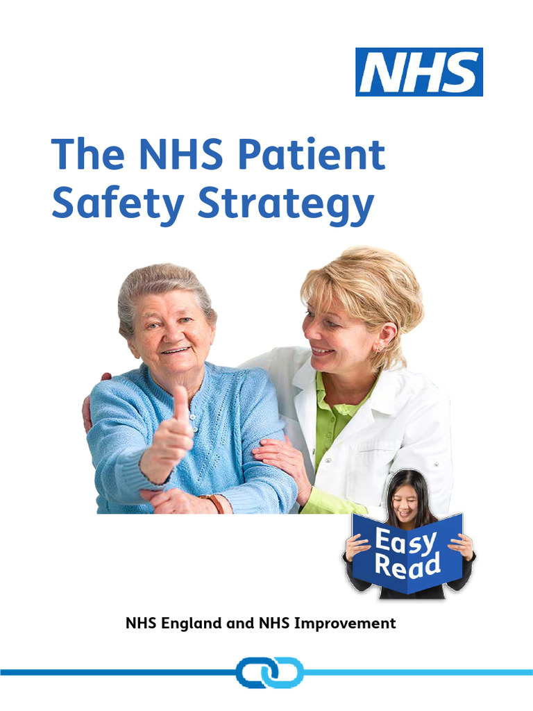 Nhs Patient Safety Strategy Easy Read Lo Res - v2 - 1 | PDF | Health ...