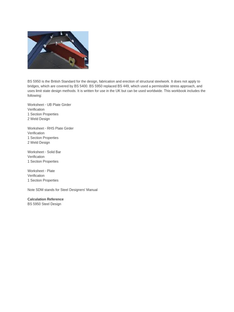 Member Design - Steel BeamColumn BS5950 | PDF