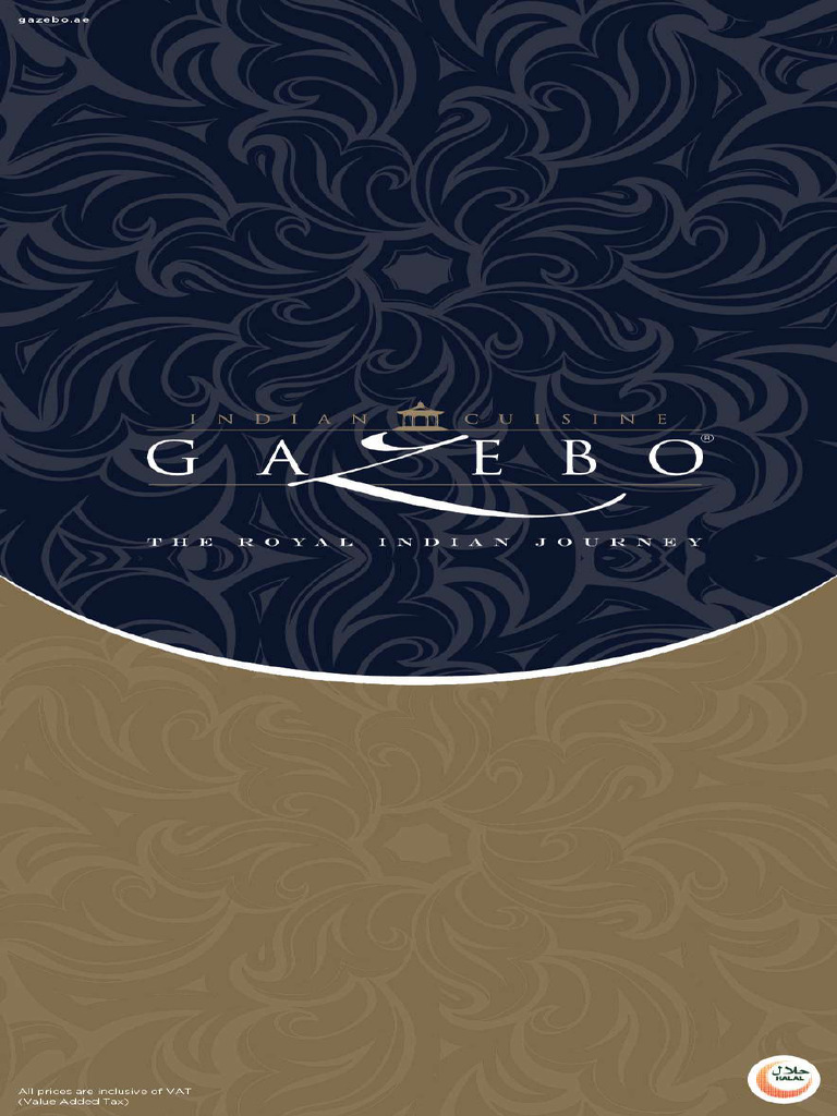 Gazebo Menu | PDF