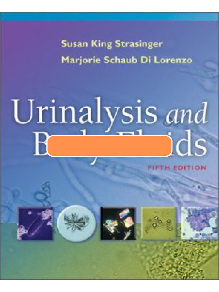 Testbank for Urinalysis and Body Fluids 5th Edition Strasinger Solution ...