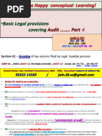 GST Audit Notice - Form ADT-01 | PDF