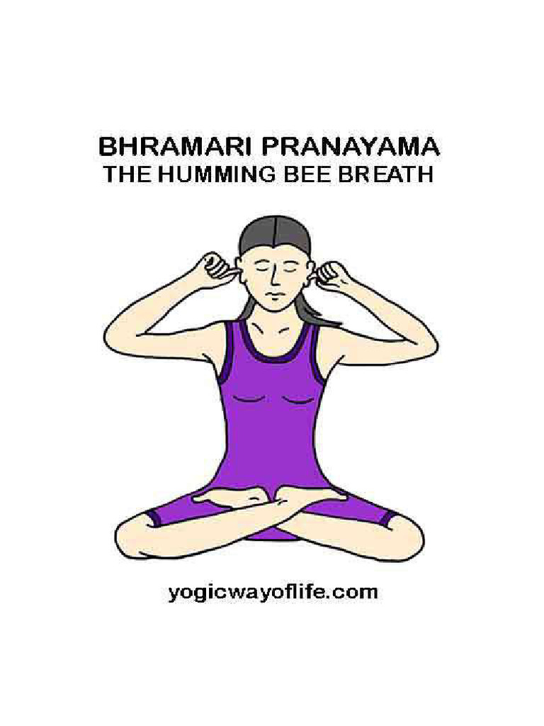 Bhramari Pranayama Humming Bee Breath Yoga | PDF