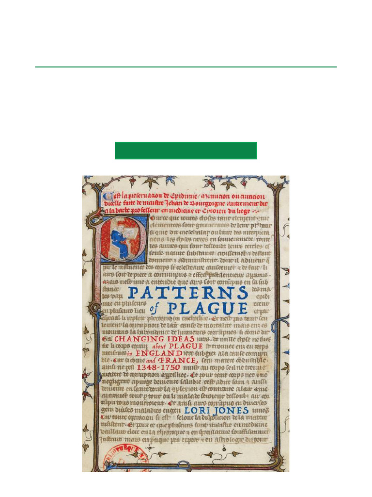 Patterns of Plague Changing Ideas About Plague in England and France ...