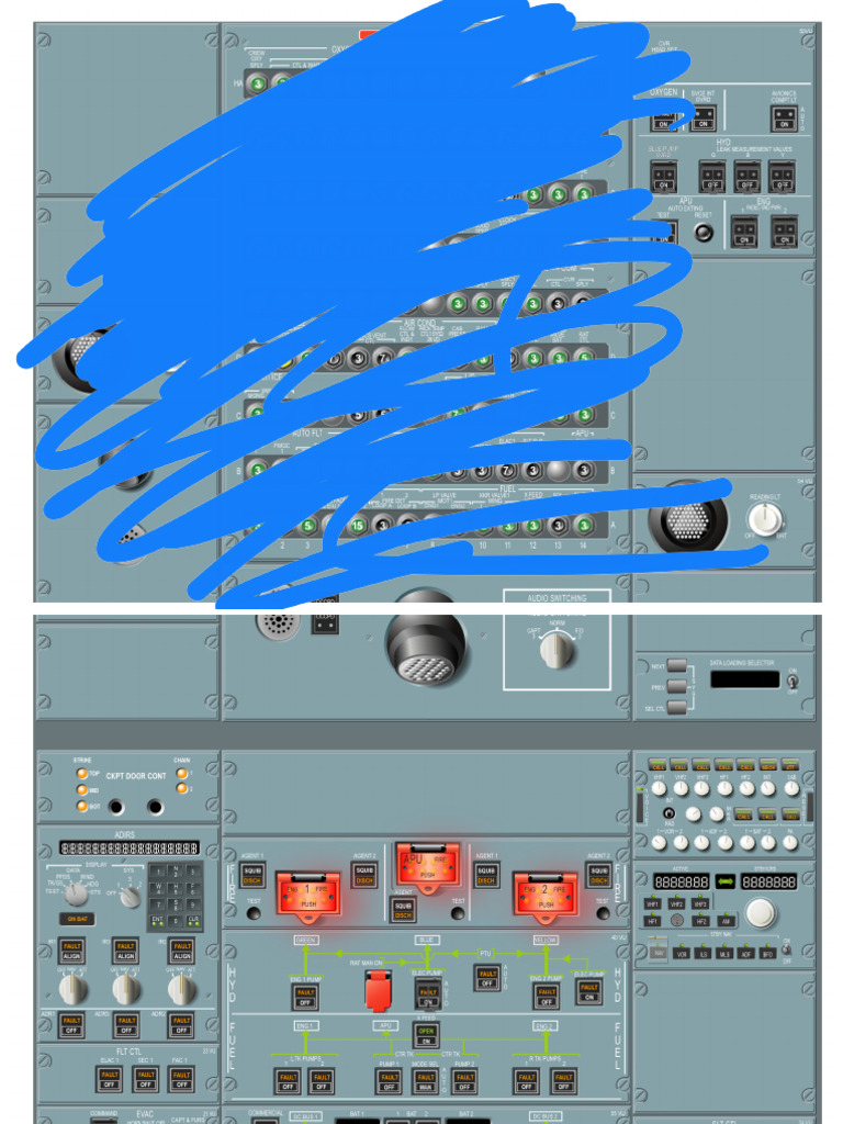 A320-Overhead-Panel | PDF