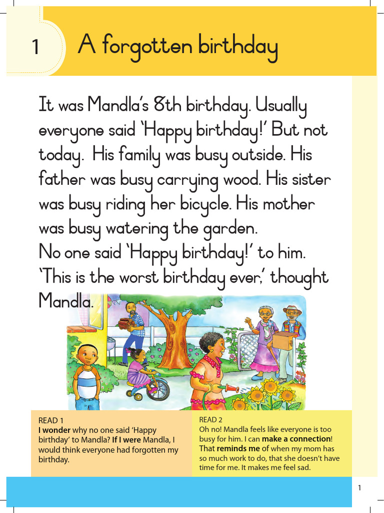Mandla's Surprise Birthday Party | PDF