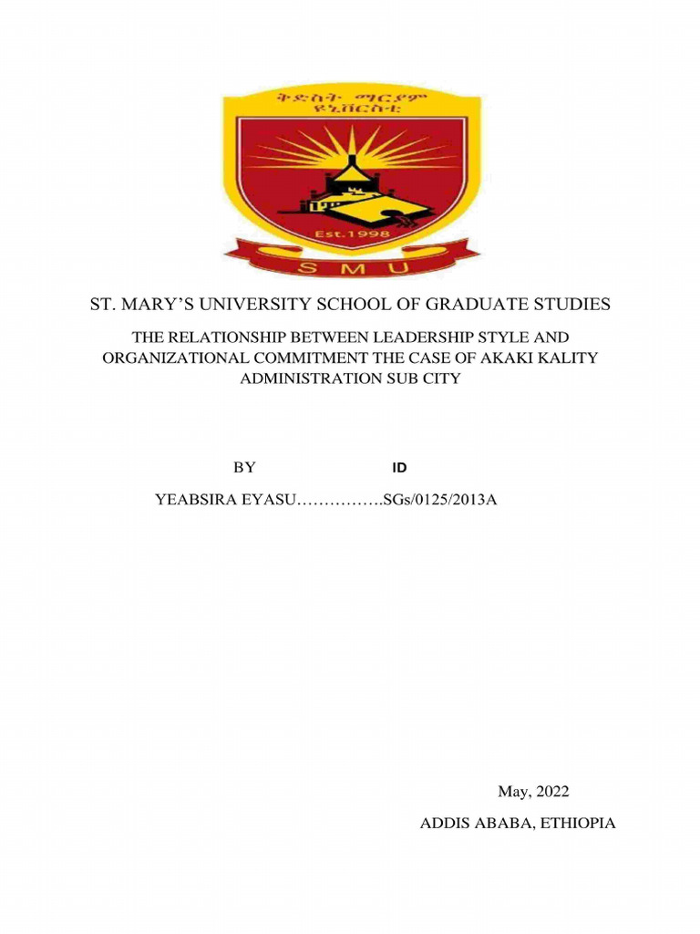 Leadership Final Research New | PDF