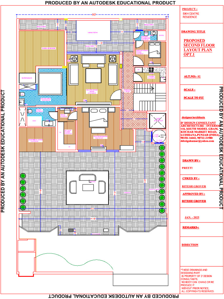 Sikh Center Jaswinder Ji-Model - PDF SF Layout | PDF