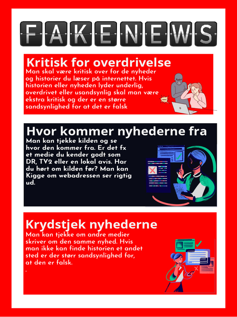 Blue Black Fake News Technology Poster | PDF