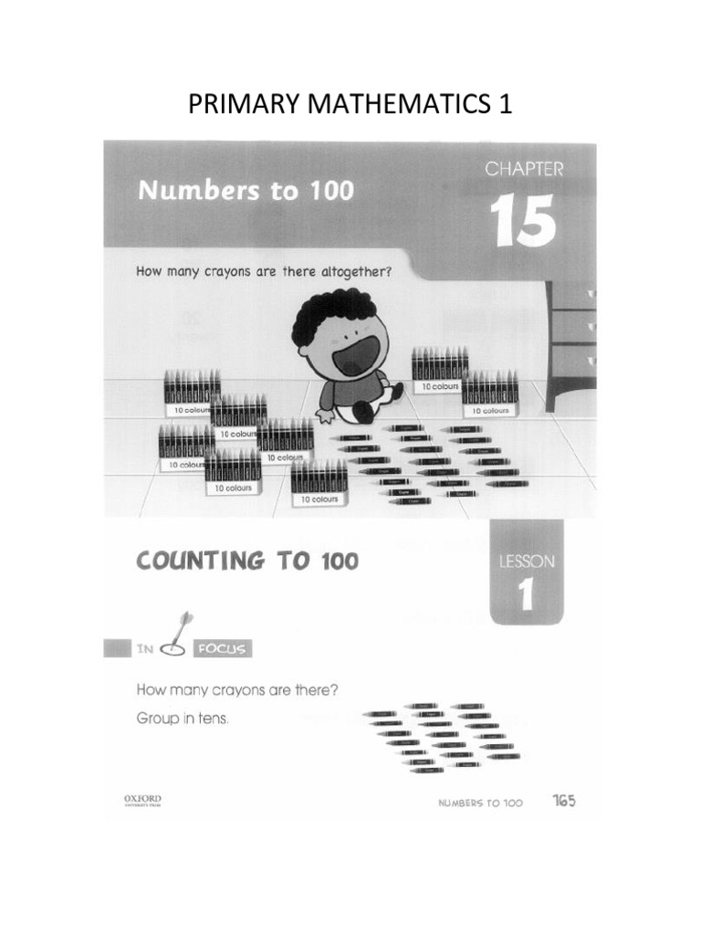 PRIMARY MATHEMATICS 1.docx CHAP 15 | PDF