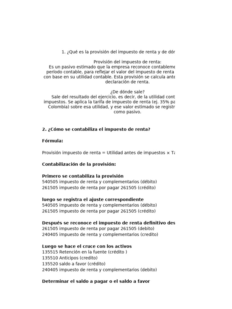 Taller Impuesto | PDF | Contabilidad | Impuestos