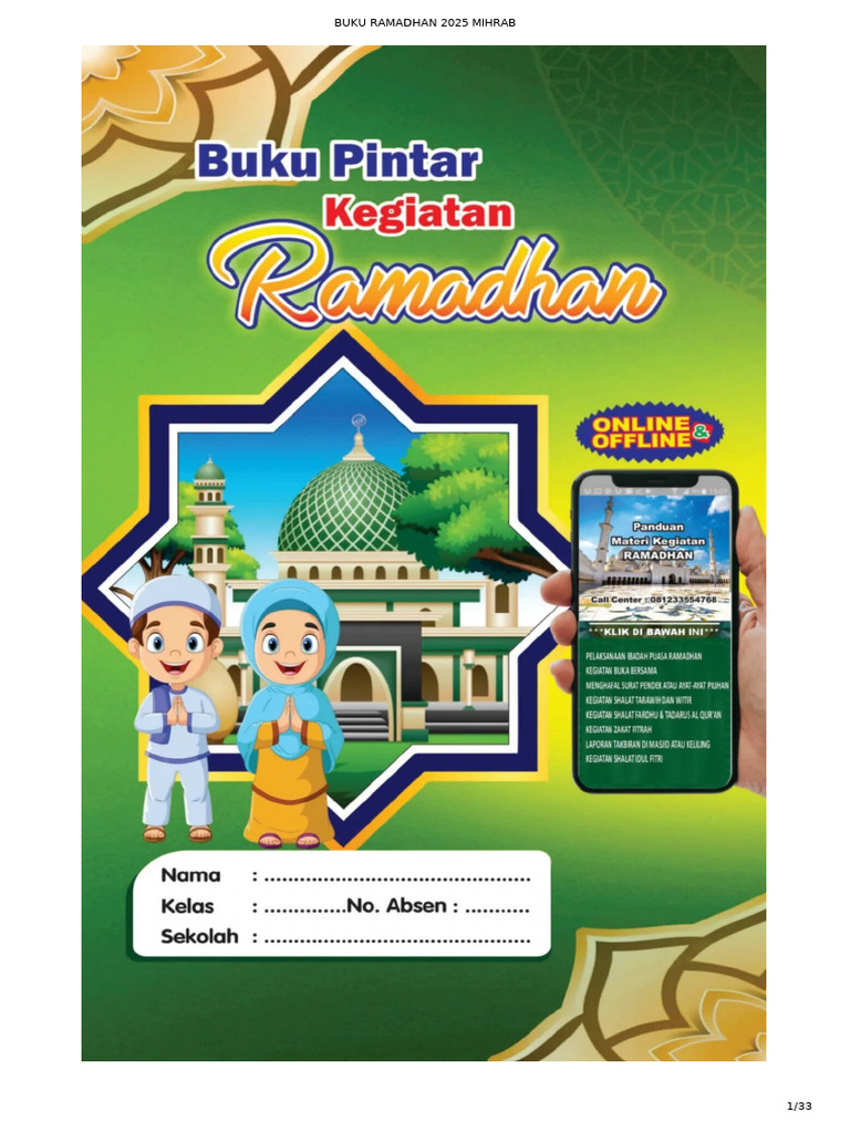 Buku Ramadhan 2025 | PDF