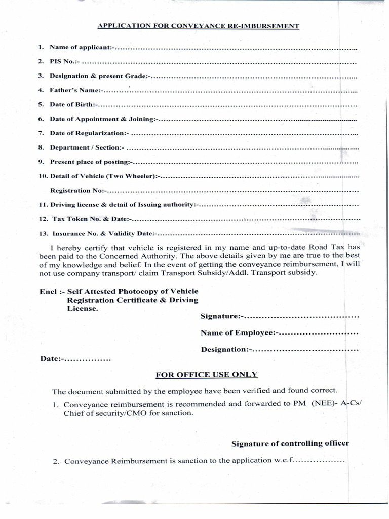 09 06 2020 Conveyance Form | PDF