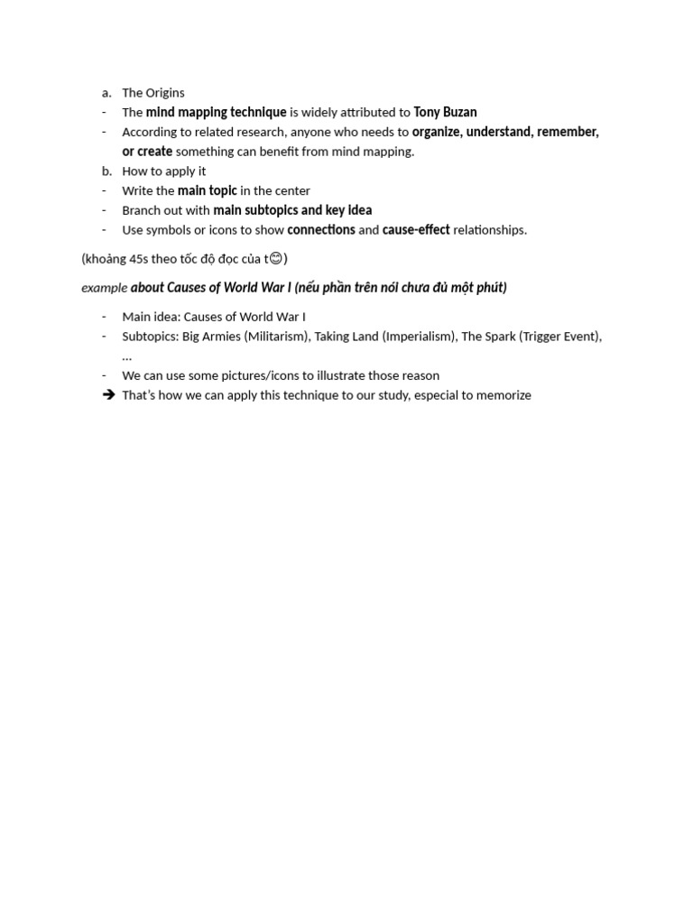 Mind Mapping Origins and How To Apply | PDF