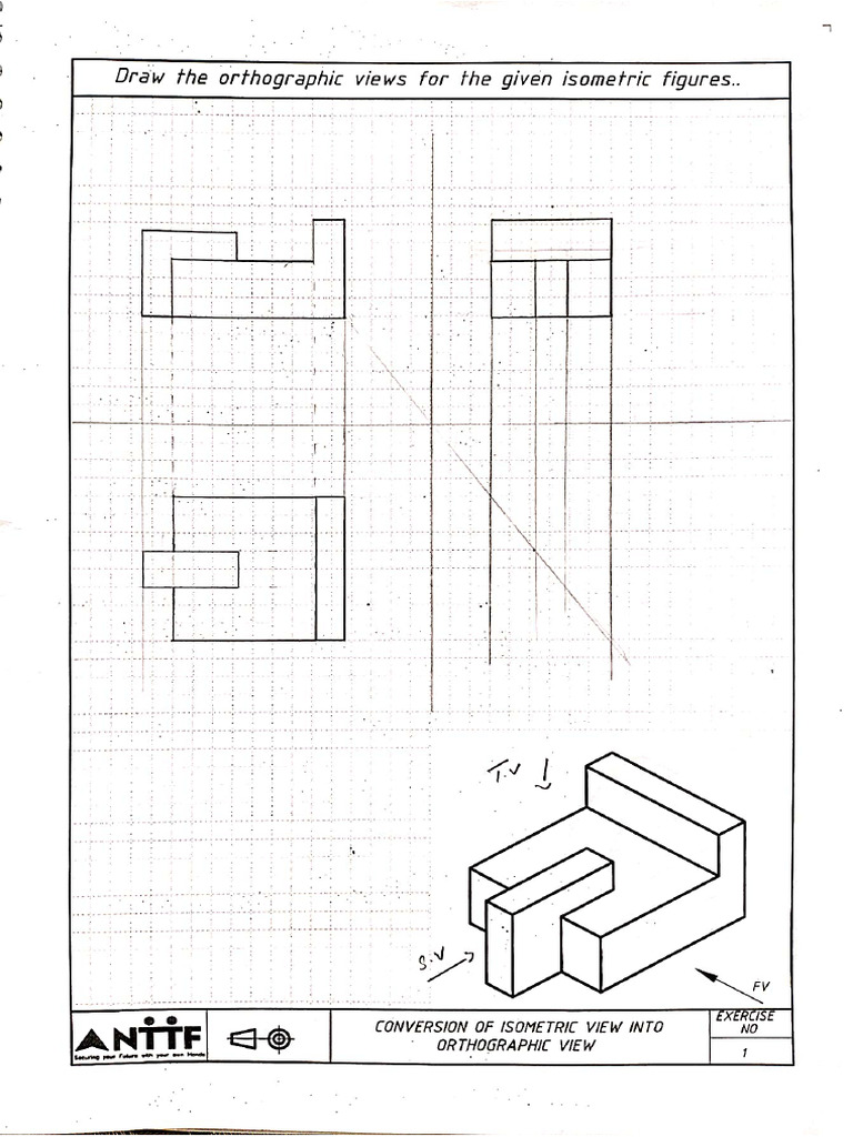 NTTF Orthographic Projection | PDF
