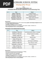 2026 O Level Exam Timetable | PDF