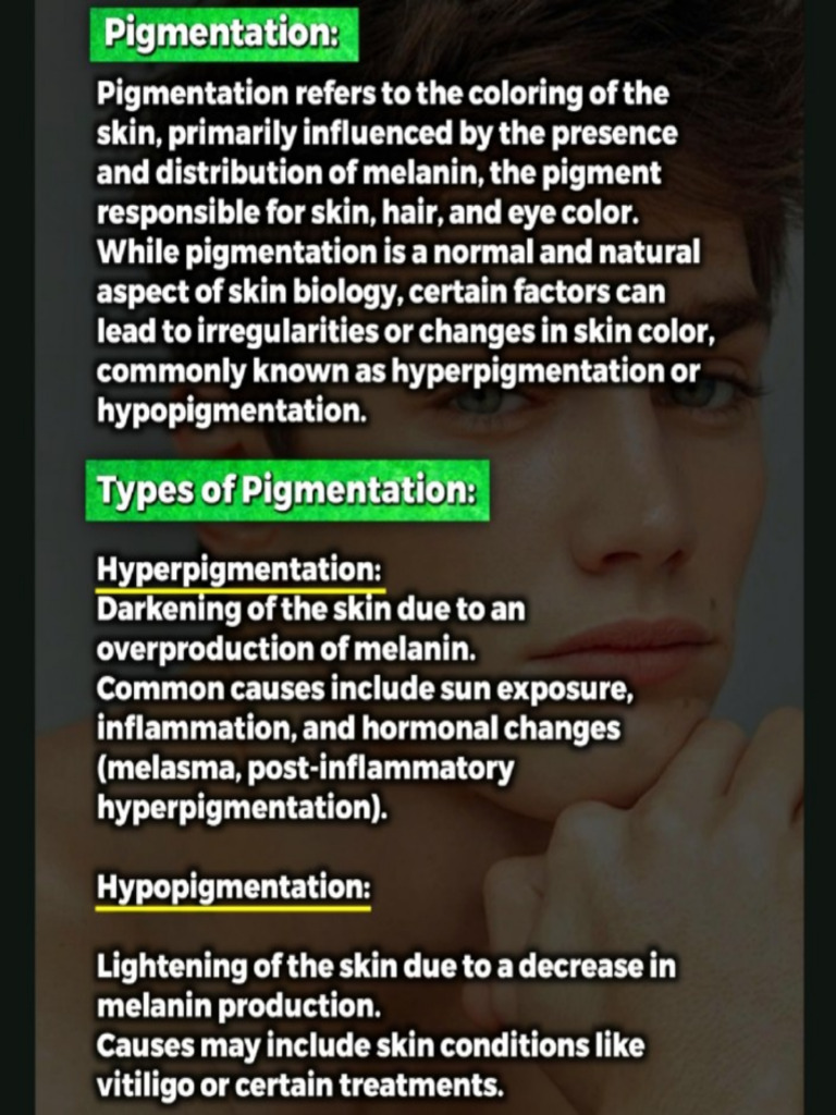 Pigmentation Maxxing | PDF