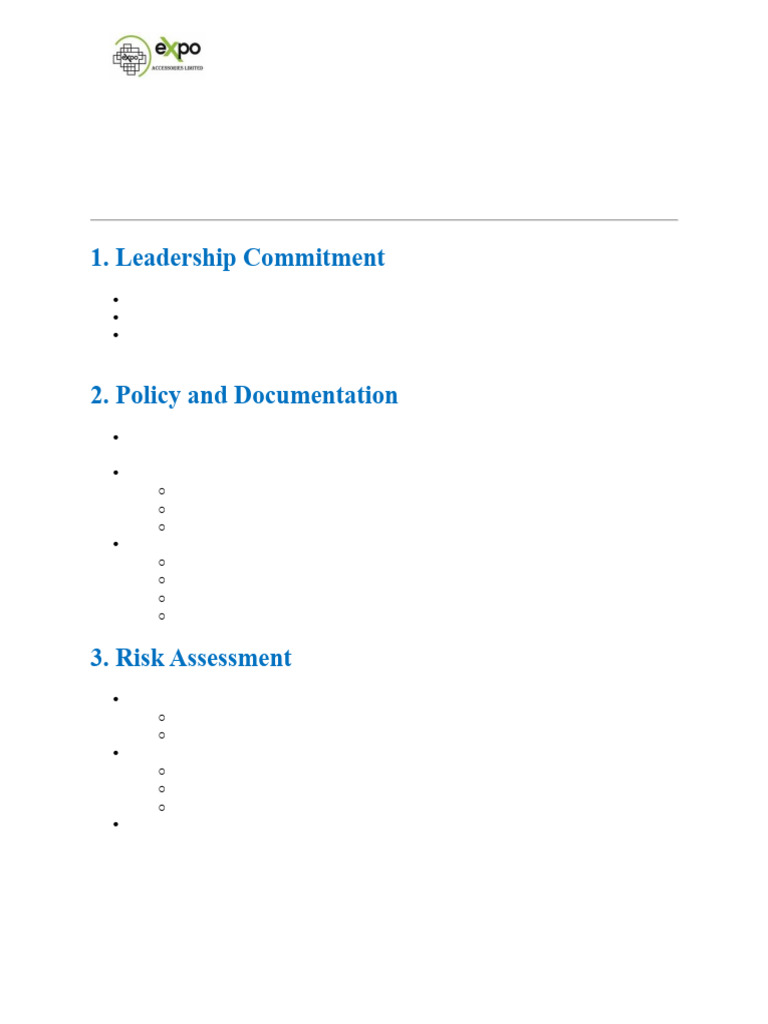 Management System Manual For Implementing The Amfori BSCI Code of ...