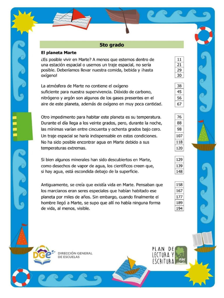 El Planeta Marte | PDF