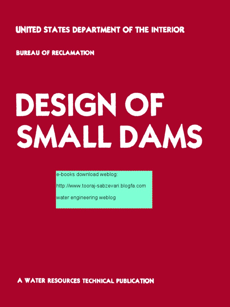 Design Of Small Dams Pdf