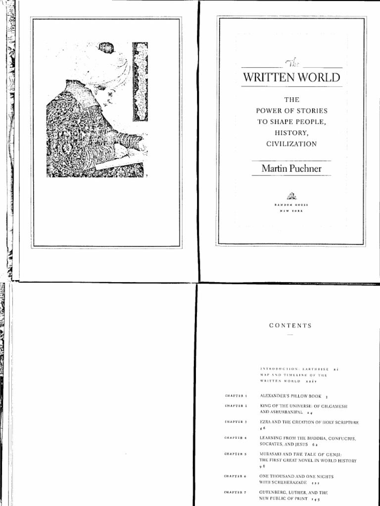 Martin Puchner. Written World. Introduction | PDF
