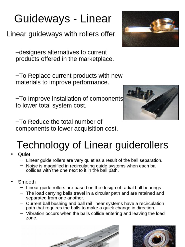 Guideways - Linear | PDF