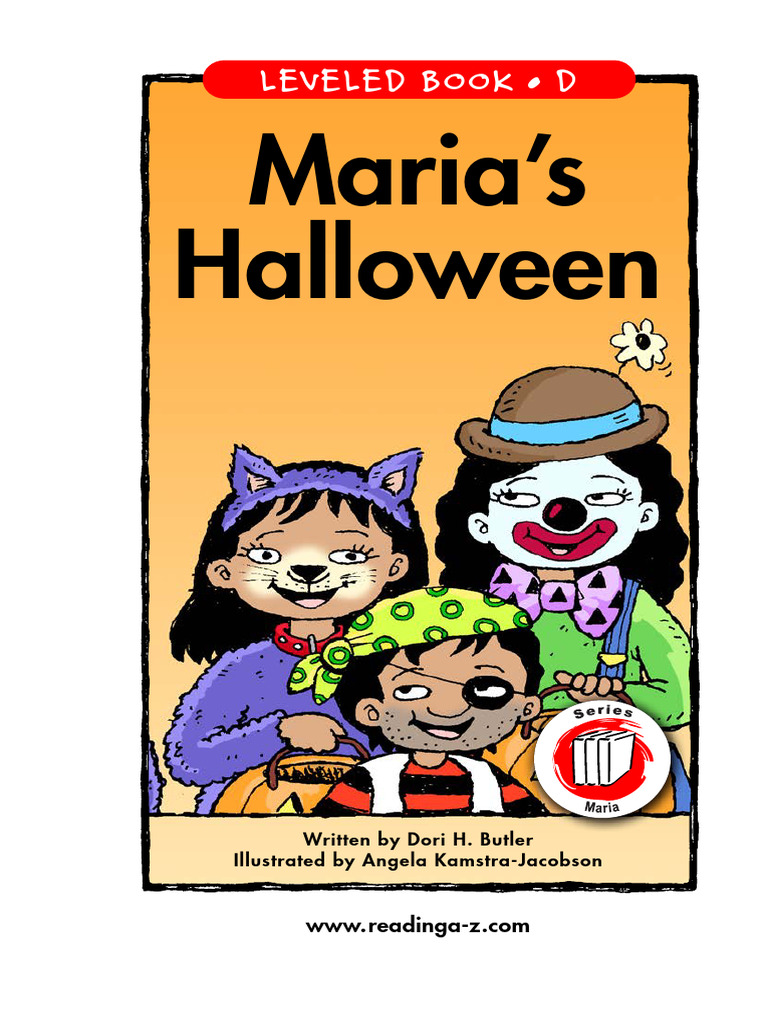 Maria's Halloween Level D Book | PDF | Celtic Folklore | Halloween