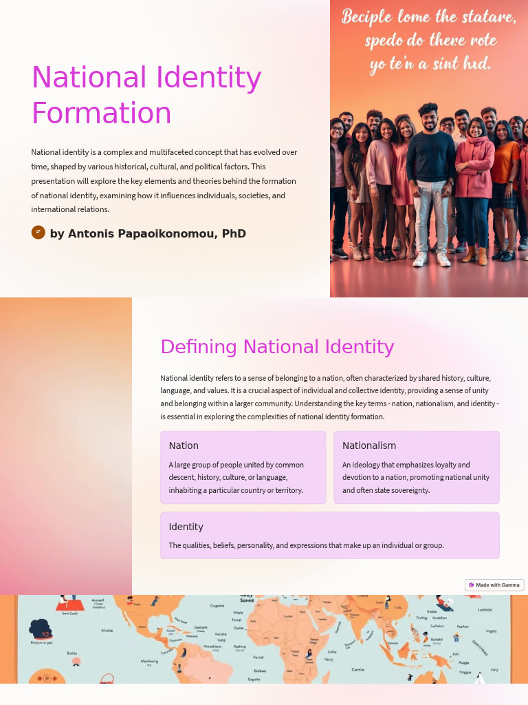 Understanding National Identity Formation | PDF | Identity (Social ...