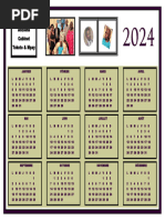 Pipsc Ipfpc 2024 2025 Calendar Calendrier PDF | PDF