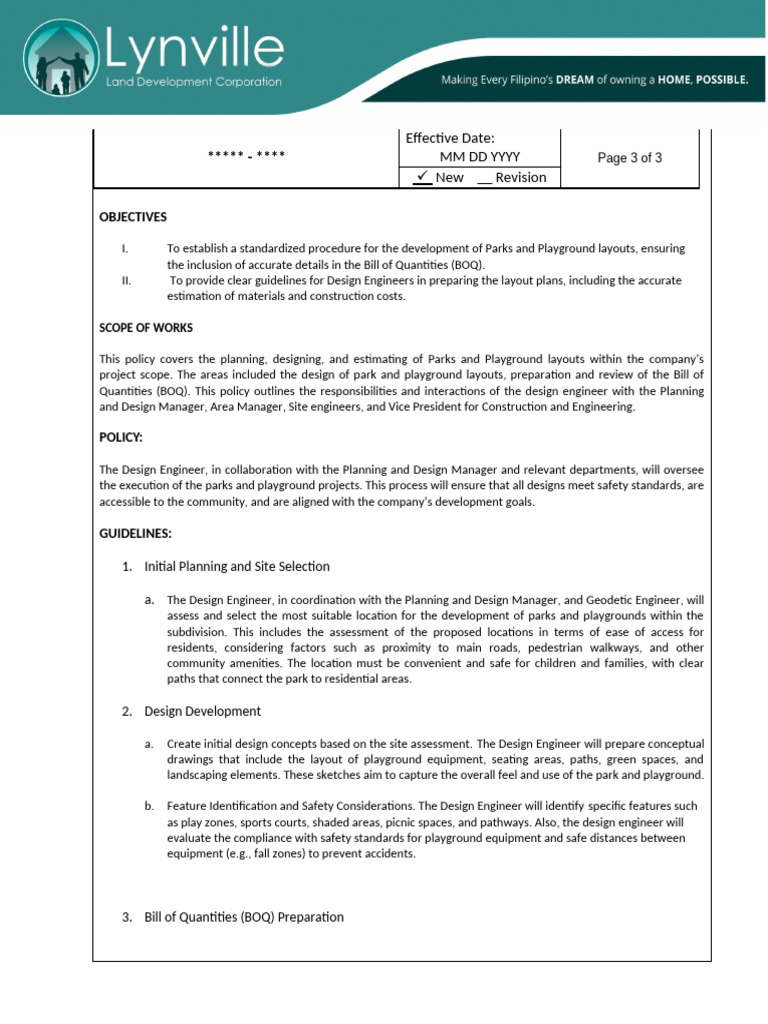 19. Special Projects - Parks and Playground (kyla) | PDF