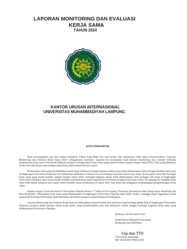 Monev 2025 Dan Survey 2025 | PDF