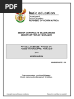 Grade 12 Physics Exam Guidelines 2025 | PDF | Force | Physics