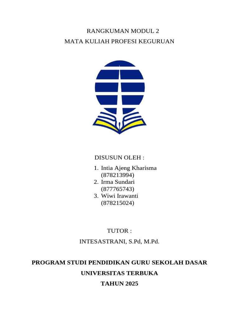 Rangkuman Modul 2 PK | PDF