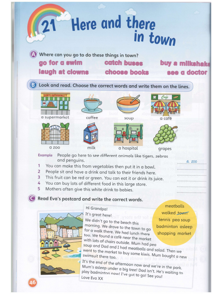 Fun For Movers - Unit 21 | PDF
