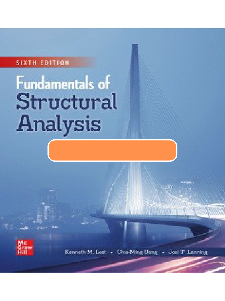 Testbank For Fundamentals of Structural Analysis 6th Edition Leet | PDF ...