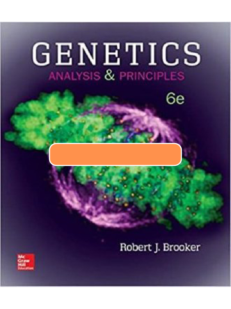 Testbank for Genetics Analysis and Principles 6th Edition Brooker ...