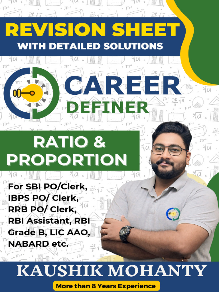 Ratio & Proportion REVISION | PDF