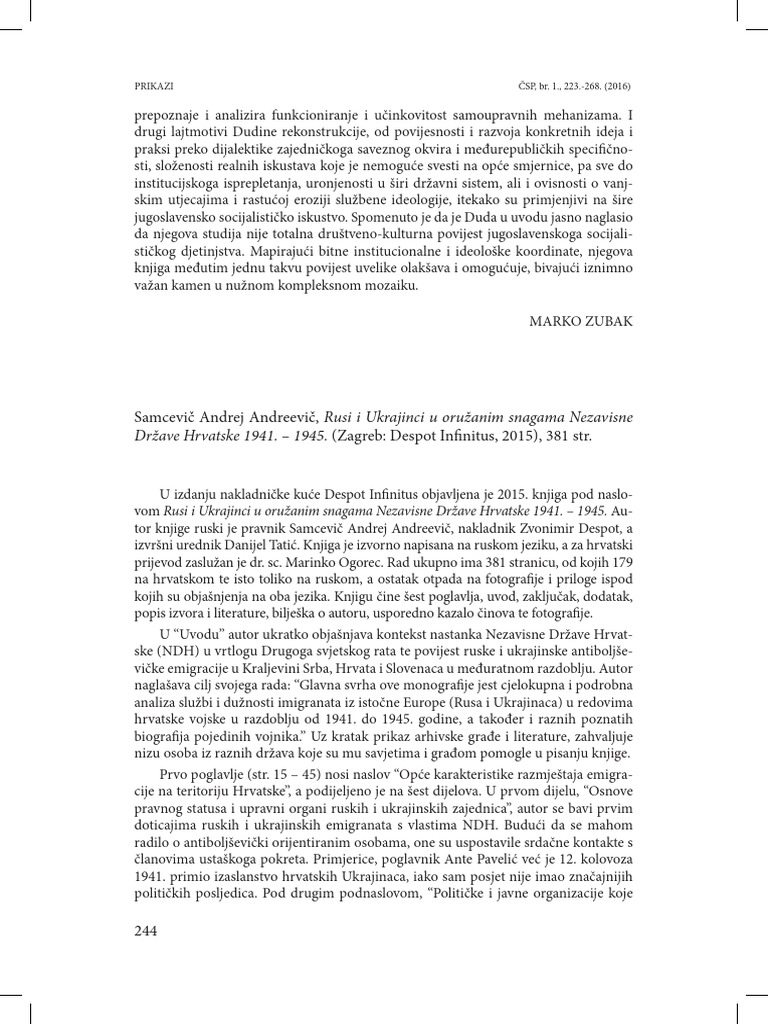 16 Novosel CSP 1 2016 | PDF
