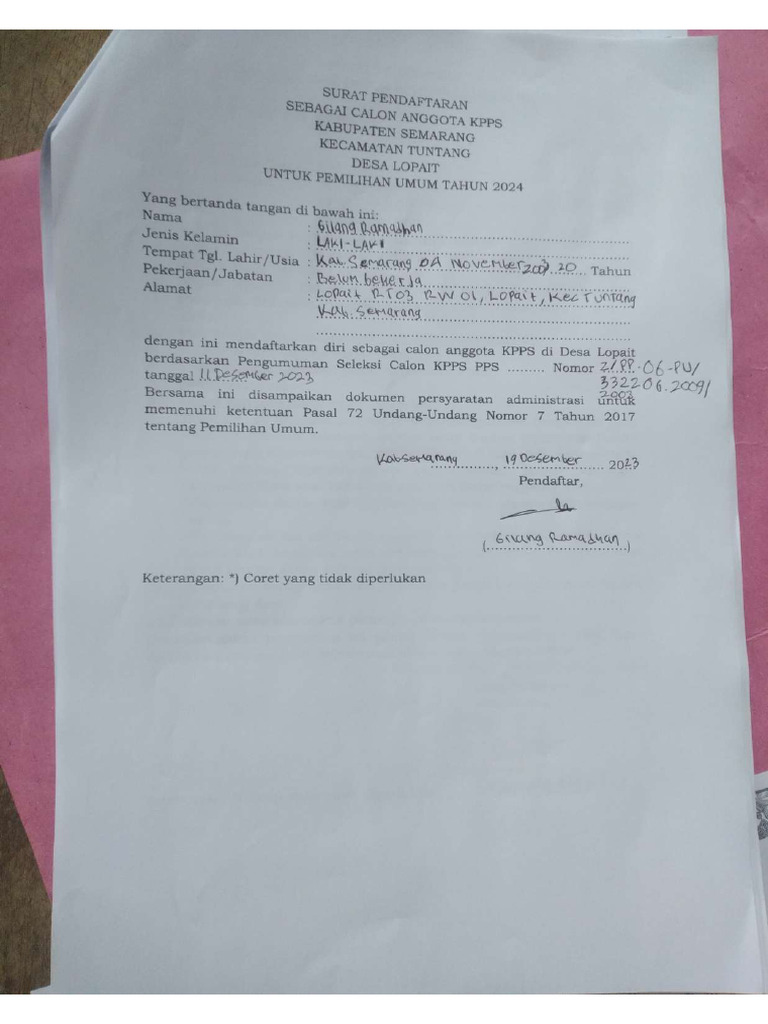 Undangan Rutinan | PDF