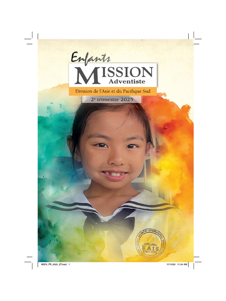 Bulletin Missionnaire Des Enfants 2Ã Me Trimestre 2025 3 | PDF