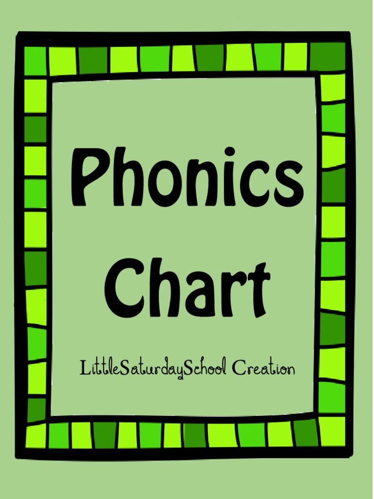 Phonics Chart for Vowel Patterns | PDF | Phonetics | Linguistics