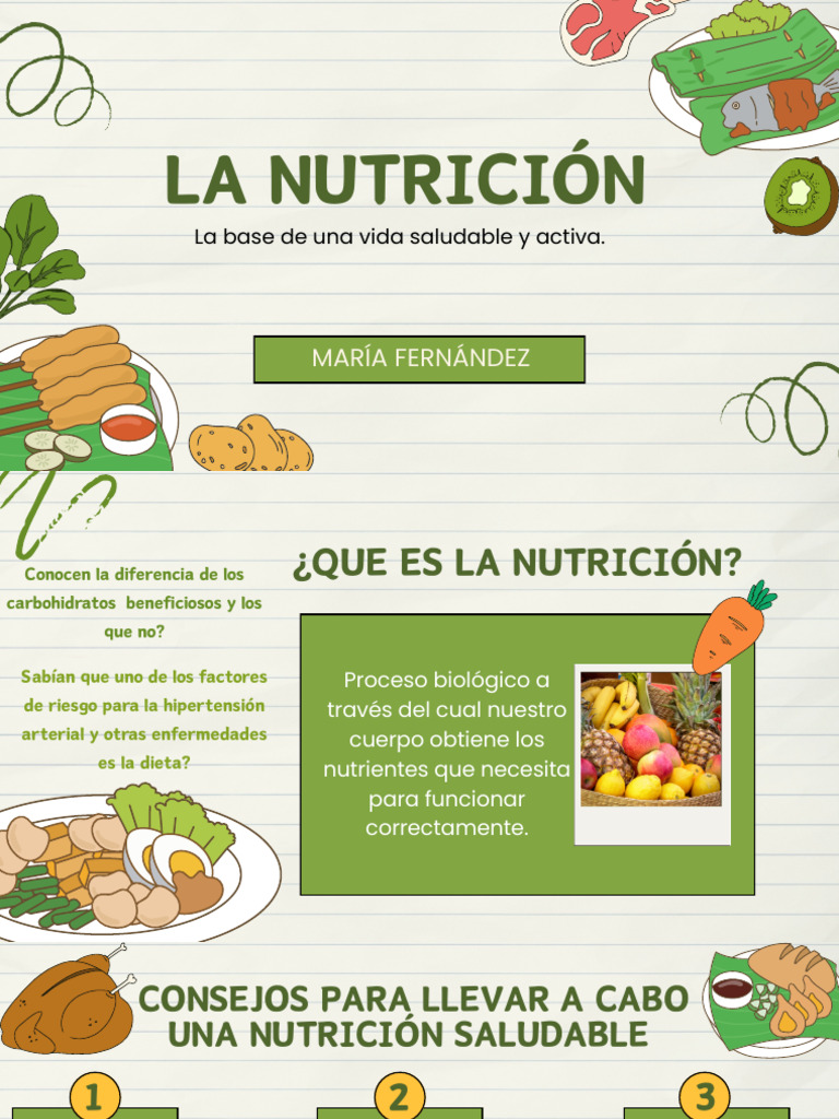La Nutrición | PDF